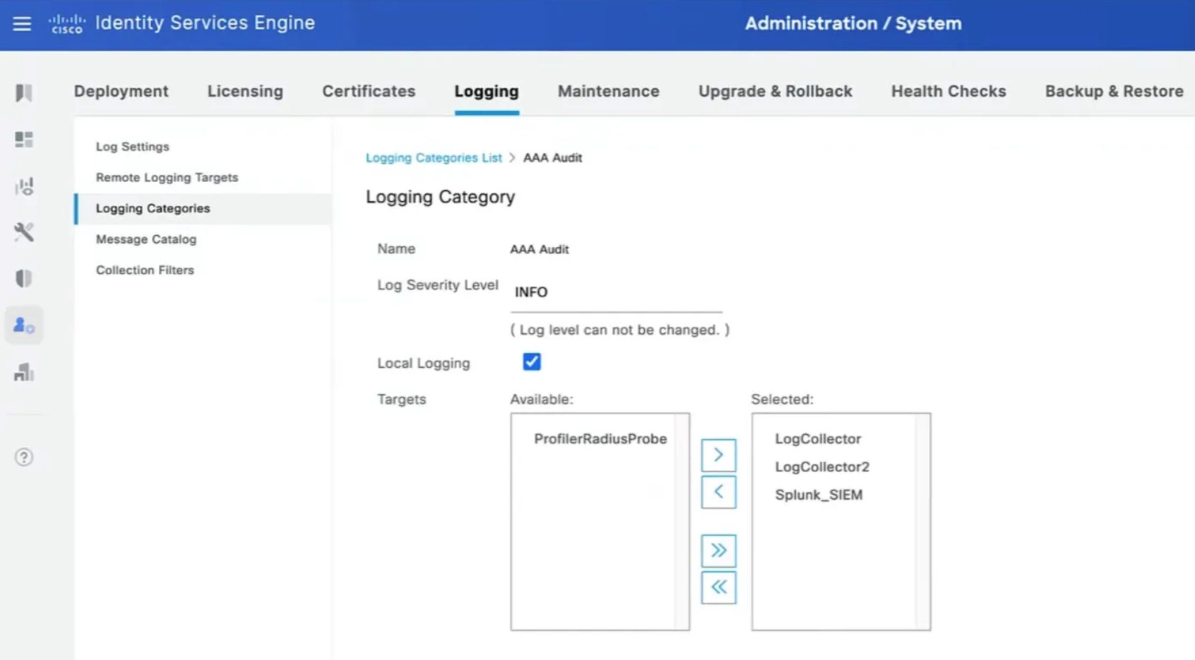 Integrate Splunk with Cisco ISE